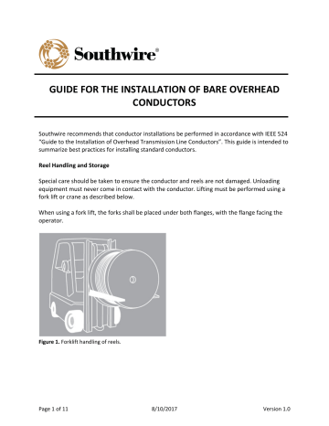 Southwire Bare Overhead Conductors Installation Guide | Manualzz