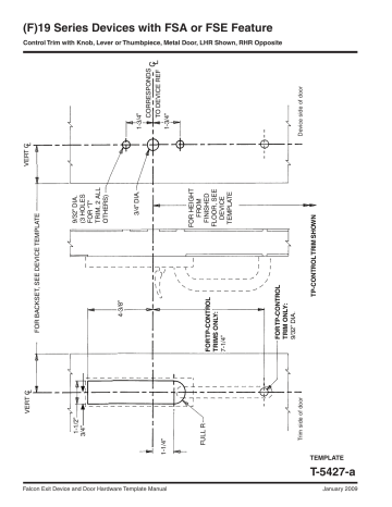 Falcon (F)19 Series Device Template | Manualzz
