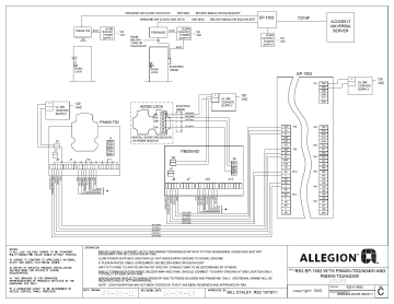 Schlage AD-300 PIB300-2D AD-400 PIM400-TD2 Wiring Diagram | Manualzz