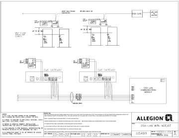 Schlage DSX-LAN Wiring Diagram | Manualzz