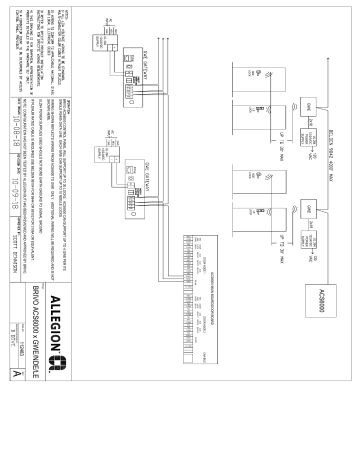 Schlage BRIVO ACS6000 Wiring Diagram | Manualzz
