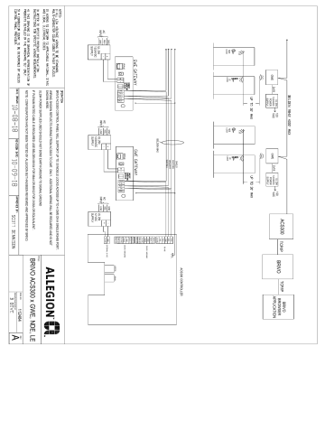Schlage BRIVO ACS300 Wiring Diagram | Manualzz