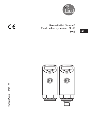 IFM PN2099 Pressure sensor Navodila za uporabo | Manualzz