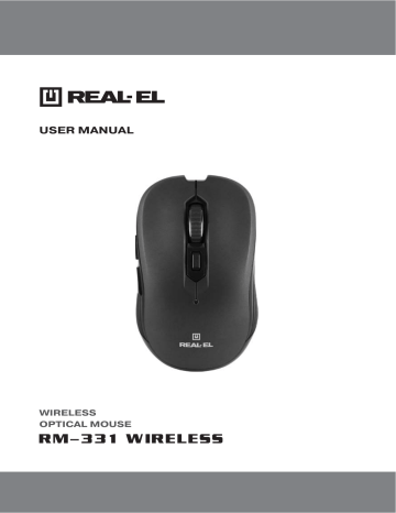 REAL-EL RM-331 Wireless Computer Mouse Manual | Manualzz