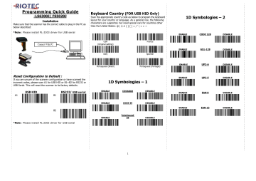 Riotec LS6300J Quick guide | Manualzz