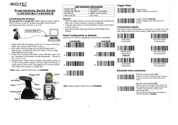 Riotec iLS6300J Quick guide | Manualzz