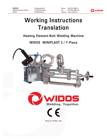 WIDOS Miniplast 2 Instructions | Manualzz