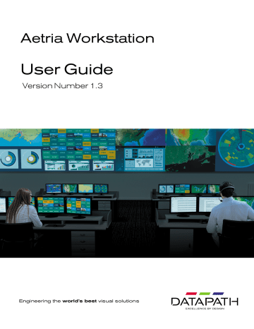 Datapath Aetria Workstation User Guide | Manualzz