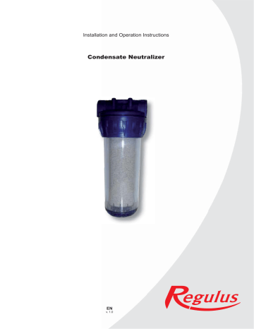 Regulus Condensate Neutralizer, 3/4", cartridge included, PN8 ...