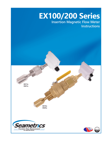 Seametrics EX100/200 Instructions | Manualzz