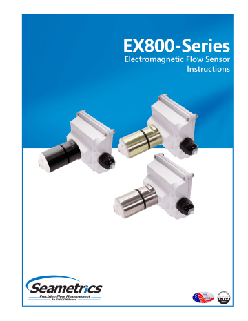 Seametrics EX800 Instructions | Manualzz