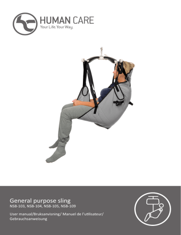 Human Care General Purpose sling User Manual | Manualzz