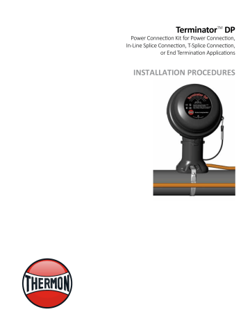 Thermon DP Terminator Power Connection Kit Installation Instructions ...