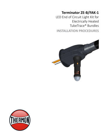 Thermon Terminator ZE-B/FAK-1 Installation Instructions | Manualzz