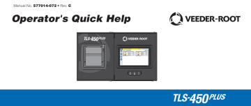 Veeder-Root TLS-450PLUS Guide | Manualzz