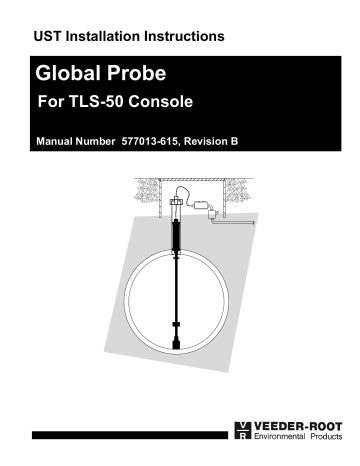 Veeder-Root Global Probe Installation Instructions | Manualzz