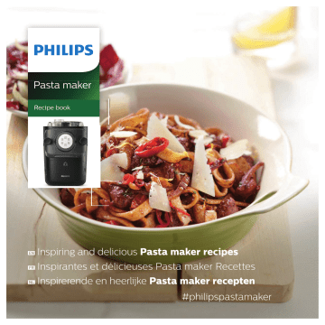 Philips HR2665/96 7000 series Pastamachine Recipe Booklet | Manualzz