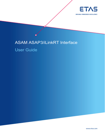 ETAS INCA V7.4 User's guide | Manualzz