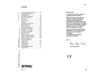 STIHL BT 121 instruction manual | Manualzz