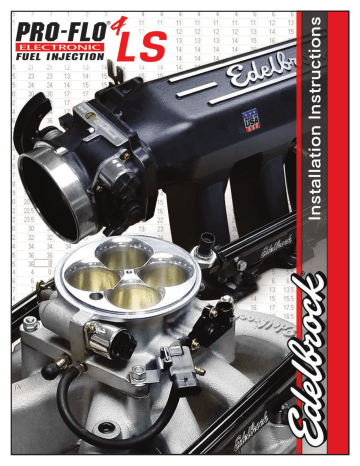 Edelbrock Pro-Flo 4 EFI Traditional 4150-Style Kit #35700 For Chevy LS ...