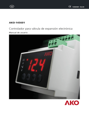 AKO Electronic expansion valve controller Manual de usuario | Manualzz