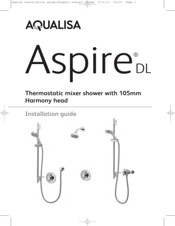 Aqualisa Aspire Installation Guide | Manualzz