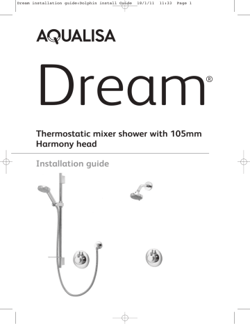 Aqualisa Dream Installation Guide | Manualzz