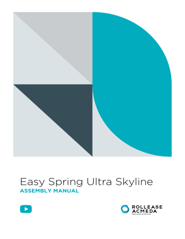 Rollease Acmeda Easy Spring Ultra Skyline Manual | Manualzz
