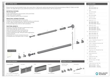 Rollease Acmeda Easy Spring Wand Quick Reference Guide | Manualzz