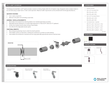 Rollease Acmeda Multi-Link Quick Reference Guide | Manualzz