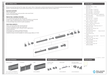 Rollease Acmeda Easy Spring Ultra Quick Reference Guide | Manualzz
