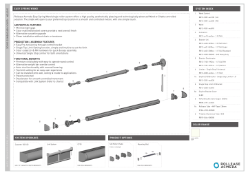 Rollease Acmeda Easy Spring Wand Quick Reference Guide | Manualzz