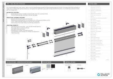 Rollease Acmeda AERO DUAL Quick Reference Guide | Manualzz