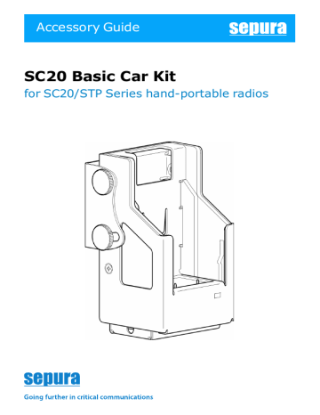 Hytera Sepura SC20 Basic CarKit Accessory Owner's Manual | Manualzz