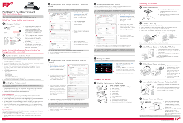 FP PostBase insight Installation Guide | Manualzz