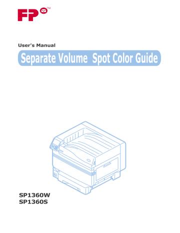 FP SP1360 Laser Printer Owner's Manual | Manualzz