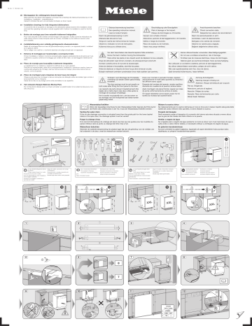 Miele G 7975 SCVi XXL AutoDos K2O Vollintegrierter Geschirrspüler − der ...