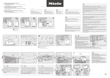 Miele Dishwasher Installation Instructions | Manualzz