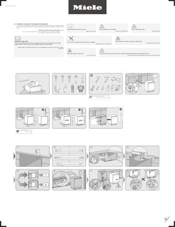 Miele G 5050 SCVi Active Fully integrated dishwashers User manual ...