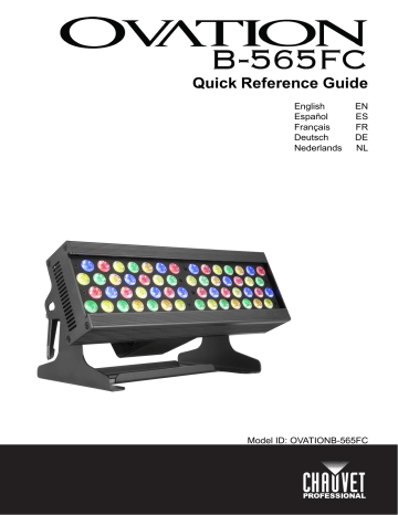 Chauvet OVATION Referenzhandbuch | Manualzz