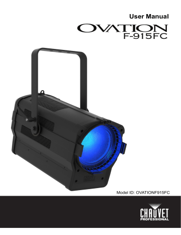 Chauvet Ovation User Manual | Manualzz