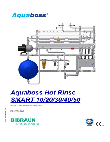 B. Braun AQUAboss Hot Rinse Smart 10-50 Instructions for use | Manualzz