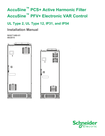 Schneider Electric AccuSine™ PCS+ Active Harmonic Filter, AccuSine ...