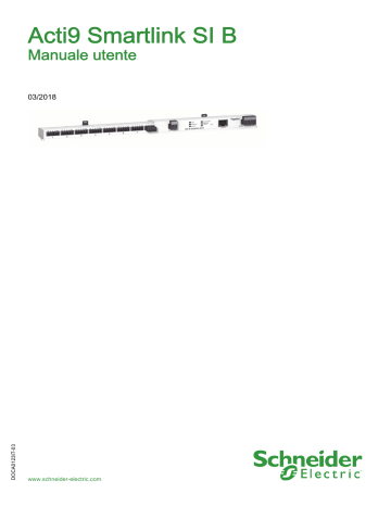 Schneider Electric Acti9 Smartlink SI D Manuale utente | Manualzz