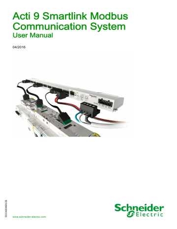 Schneider Electric Acti 9 Smartlink Modbus Communication System User ...