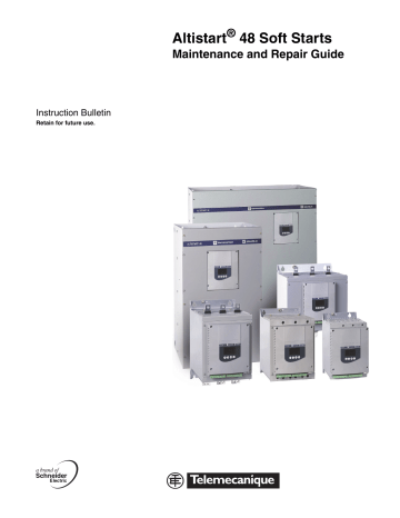 Schneider Electric Altistart 48 Instruction Sheet | Manualzz