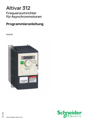 Schneider Electric ATV312 - Guía del usuario, Guía de inicio rápido, El ...