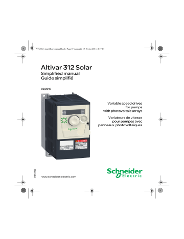 Schneider Electric ATV312 Solar - simplified User Guide | Manualzz