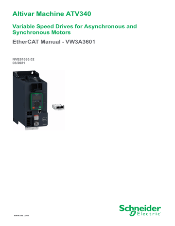 Schneider Electric ATV340 EtherCAT User Guide | Manualzz