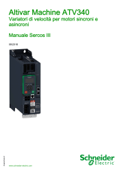 Schneider Electric ATV340 - User Guide, Installation manual, Getting ...